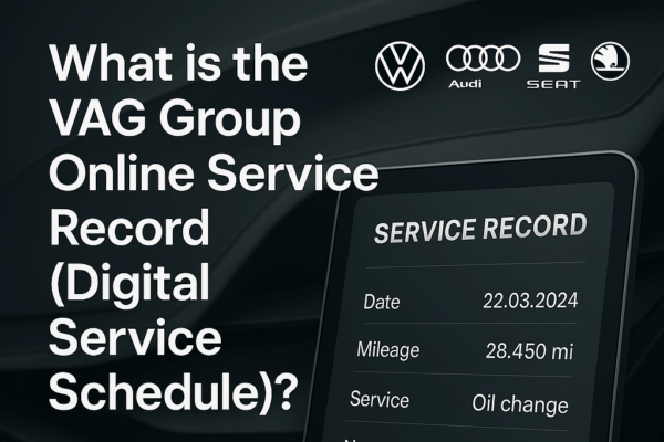 What is the VAG Group Online Service Record (Digital Service Schedule ...